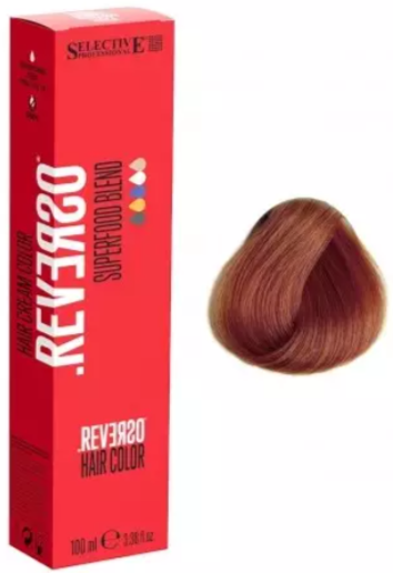 Selective Reverso Hair Color Крем-краска без аммиака 7.4 Блондин медный ...