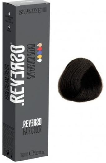 Selective Reverso Hair Color Крем-краска без аммиака 2.0 Брюнет 100 мл ...